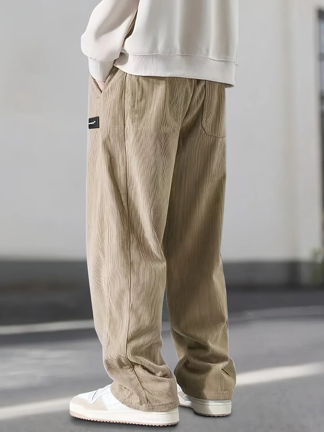 Marcus | Men’s Corduroy Cargo Trousers